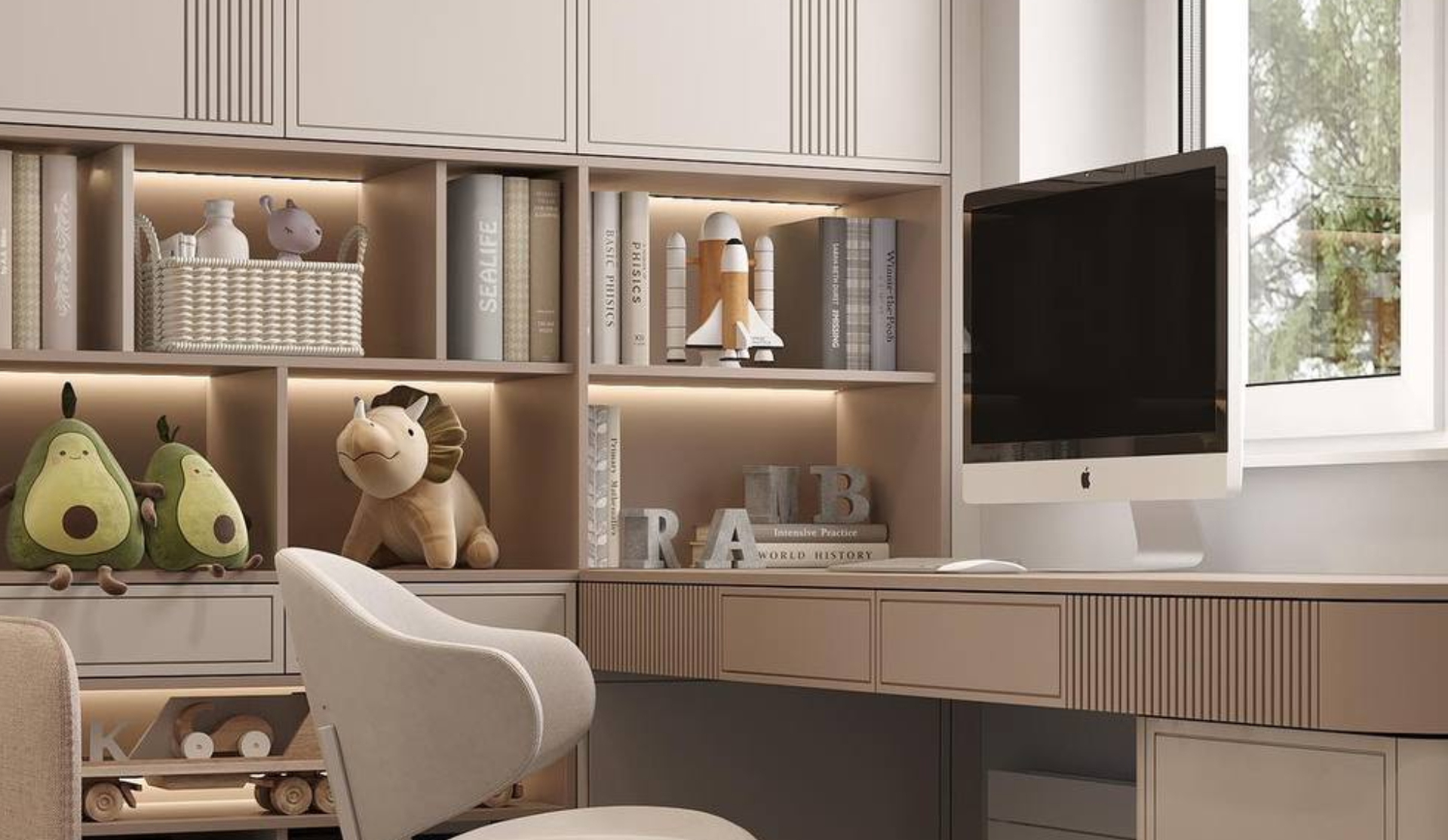 Children's room for a boy: from 7 months to 10 years old