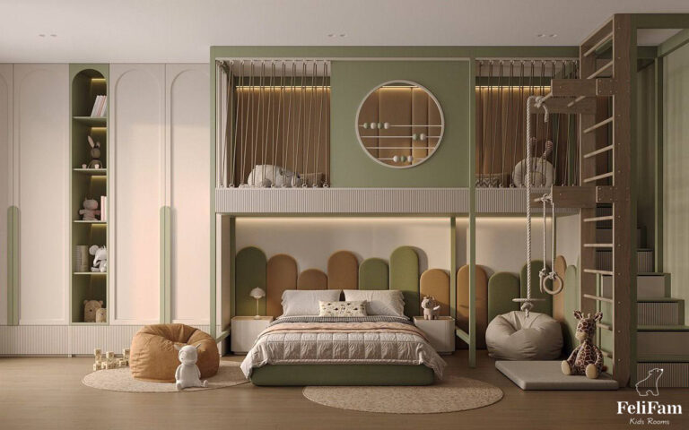 Design of a children's room for a girl of 5 years: dreaminess and ...