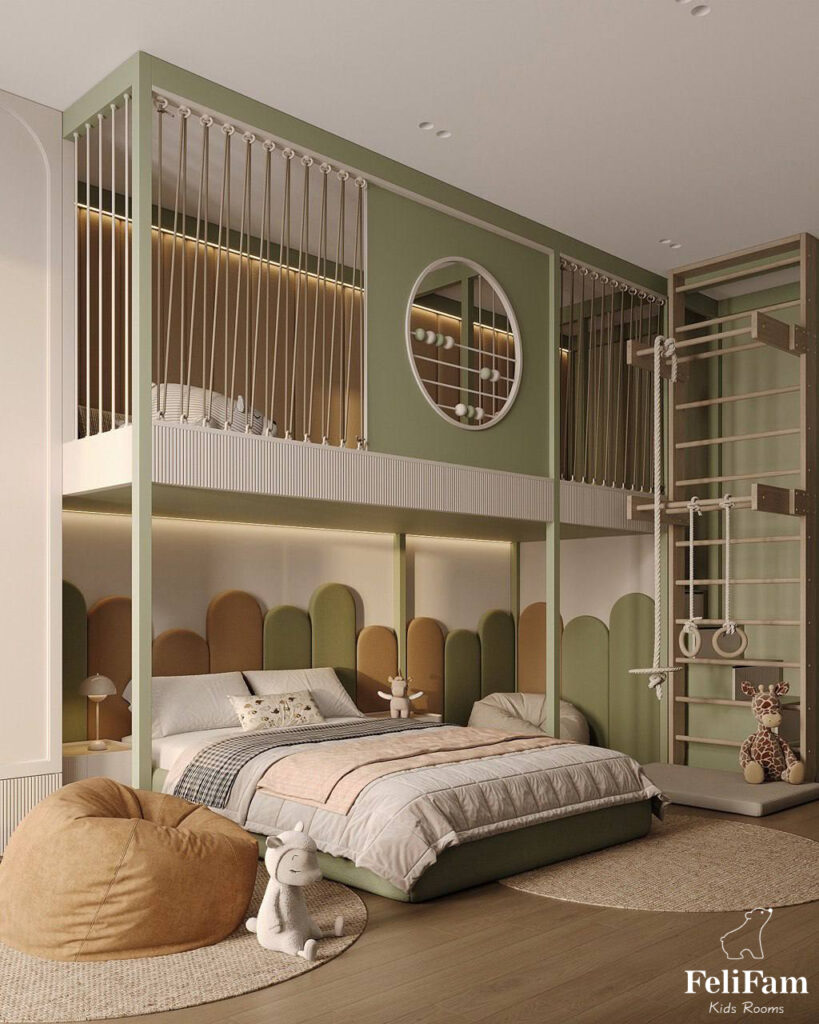 Design of a children's room for a girl of 5 years: dreaminess and ...